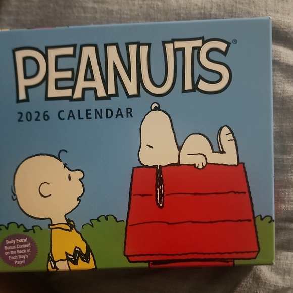 Office | Peanuts 226 Calendar With Snoopy And Charlie Brown | Poshmark